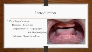 Management of hypermobile mucosa.pptx