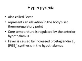 Management of hyperpyrexia | PPTX