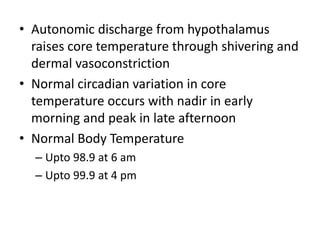 Management of hyperpyrexia | PPTX