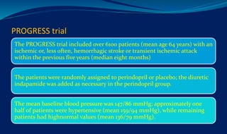 Management of hypertension hyperglycemia in stroke | PPTX