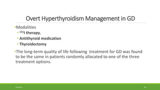 Management of Hyperthyroidism post graduate seminar.pptx