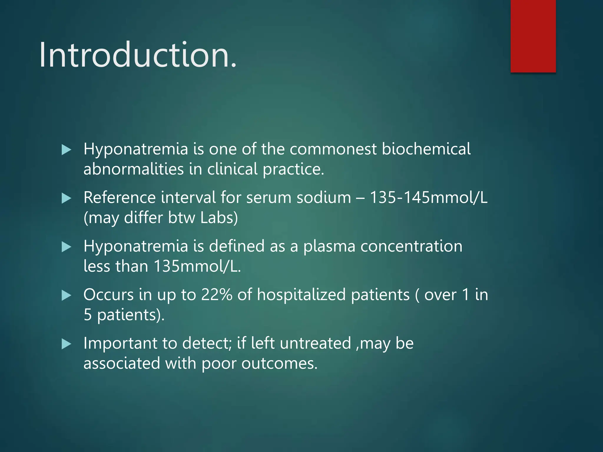 clinical MANAGEMENT OF HYPONATRAEMIA.pptx