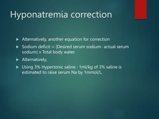 clinical MANAGEMENT OF HYPONATRAEMIA.pptx
