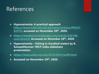 clinical MANAGEMENT OF HYPONATRAEMIA.pptx