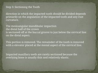 Management of imapcted teeth in dentistry | PPTX