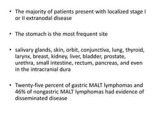 Indolent lymphoma-Management | PPTX