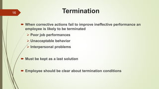 Management of ineffectve performance | PPT