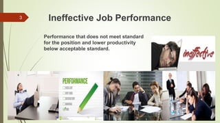 Management of ineffectve performance | PPT