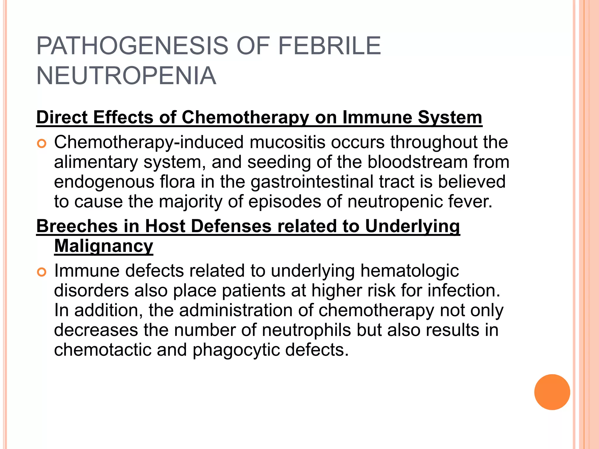 Management of infections in immunocompromised patients | PPTX
