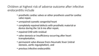 Management of Infective Endocarditis in Children.pptx