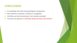 A PRESENTATION ON MANAGEMENT OF IN FERTILITY.pptx