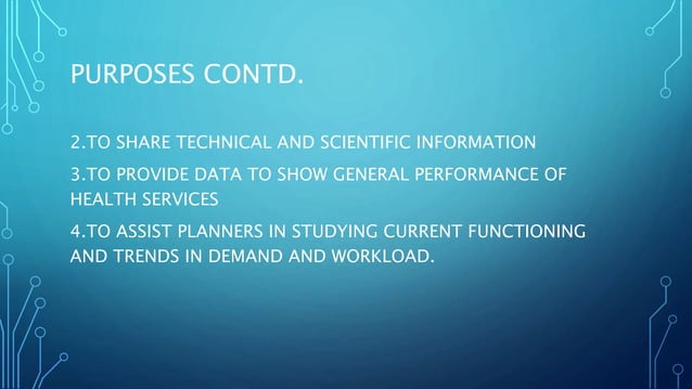 Management of information and evaluation system | PPTX