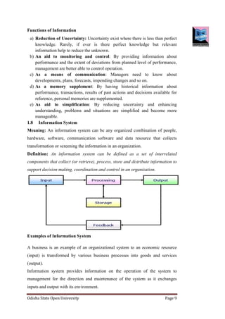 Management of information system | PDF