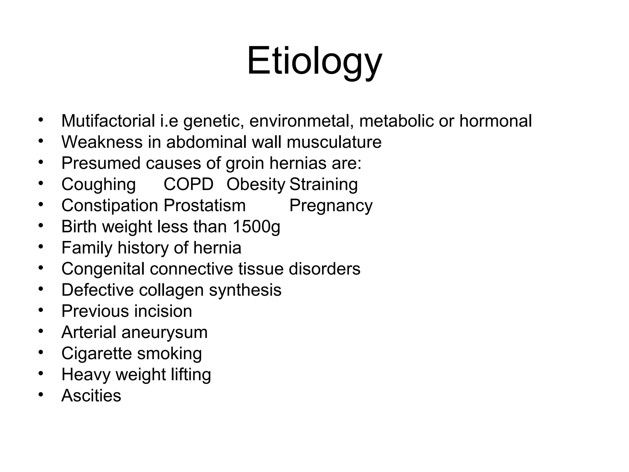Management of inguinal hernia | PPT