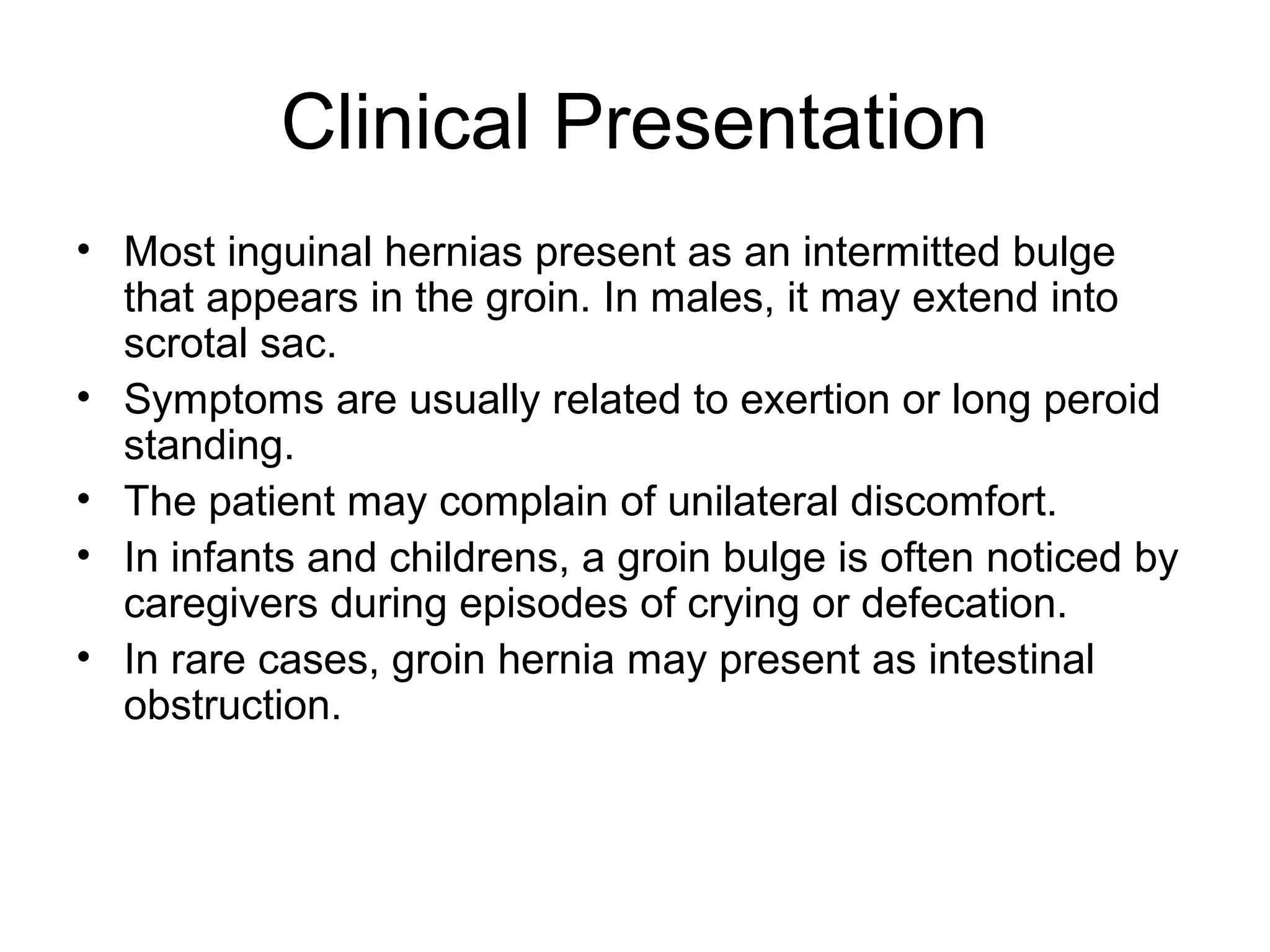 Management of inguinal hernia | PPT