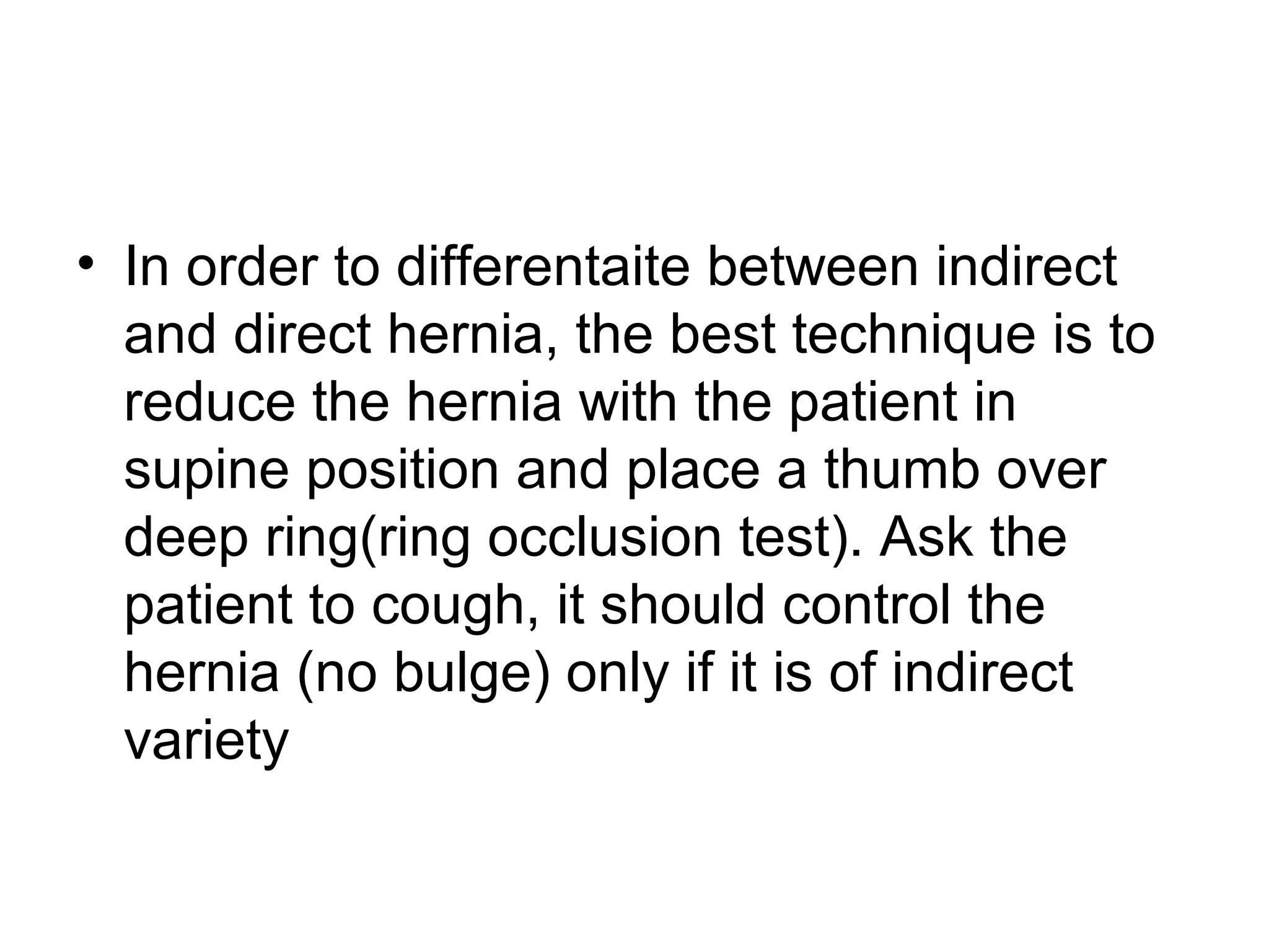 Management of inguinal hernia | PPT | Death, Injury, or Military ...