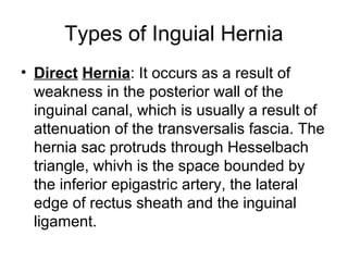 Management of inguinal hernia | PPT