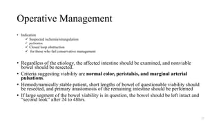 Management of Intestinal Obstruction in Adult By Bedru.pptx