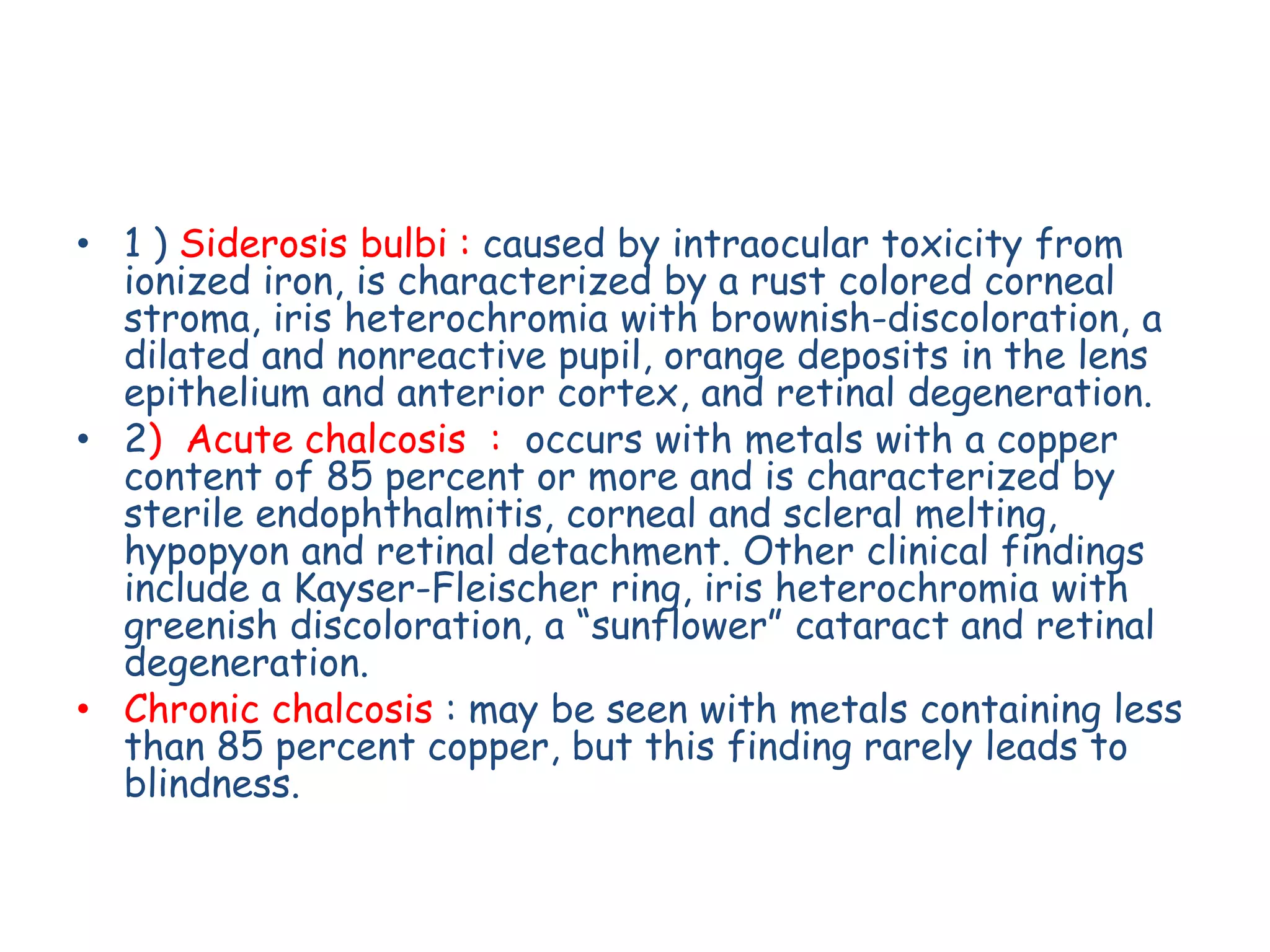 Management of intra ocular foreign body | PPTX