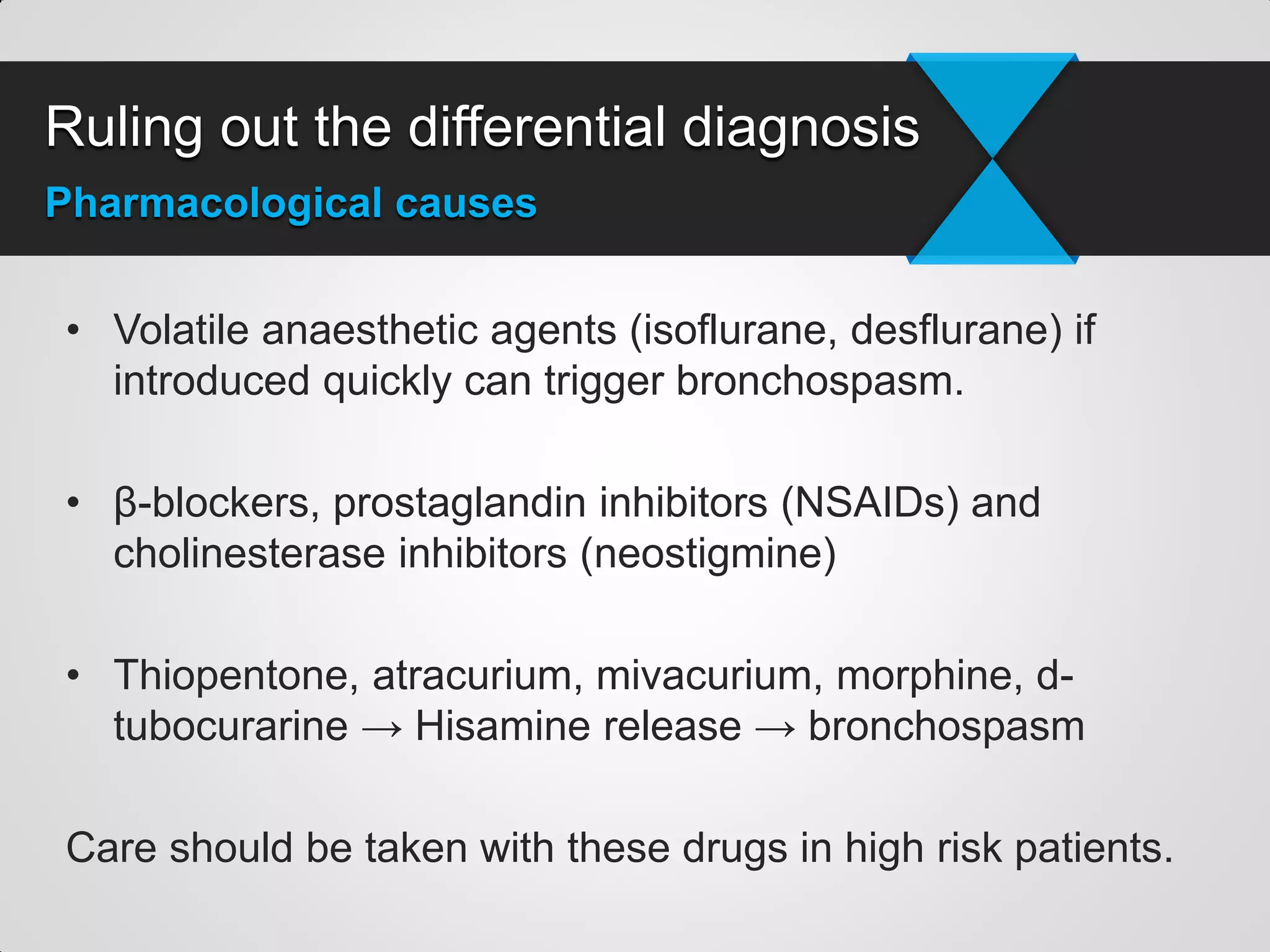 Management of intraoperative bronchospasm | PDF
