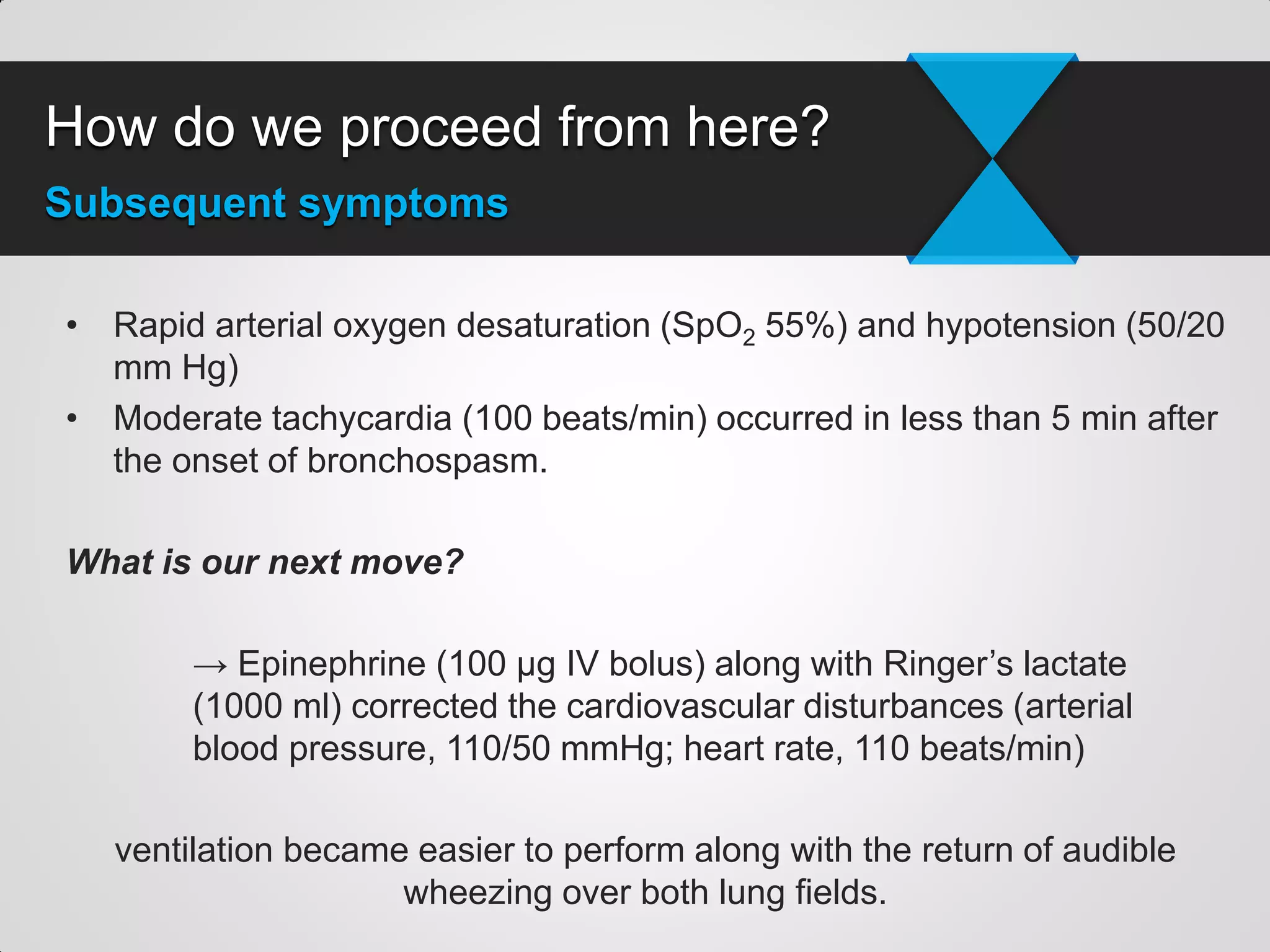 Management of intraoperative bronchospasm | PDF
