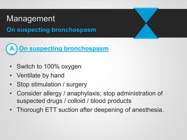 Management of intraoperative bronchospasm | PDF | Lung and Respiratory ...