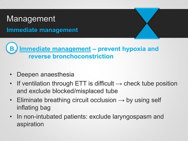 Management of intraoperative bronchospasm | PDF | Lung and Respiratory ...