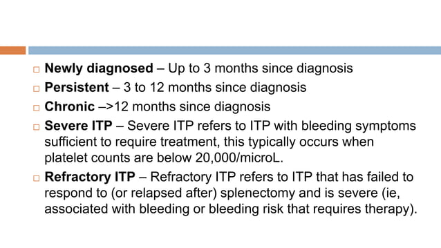 Management of itp | PPTX