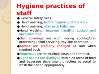 Management of kitchen and dietary services | PDF