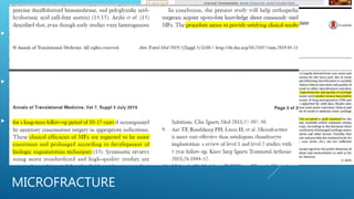 Management of knee cartilage defect & meniscus tear | PPTX