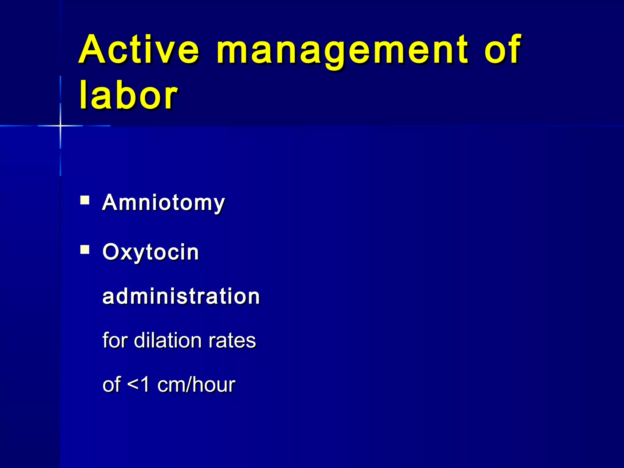 Management of Labor- 1st ,2nd and 3rd stages | PPT