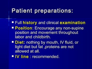 Management of Labor- 1st ,2nd and 3rd stages | PPT