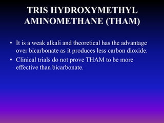 Management of lactic acidosis | PPTX