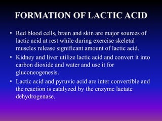 Management of lactic acidosis | PPTX