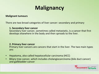 Management Of Large Liver Tumors | PPT
