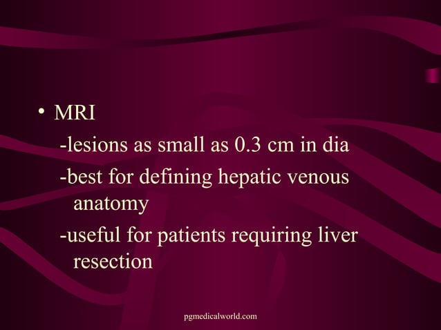 Management of liver abscess | PPT