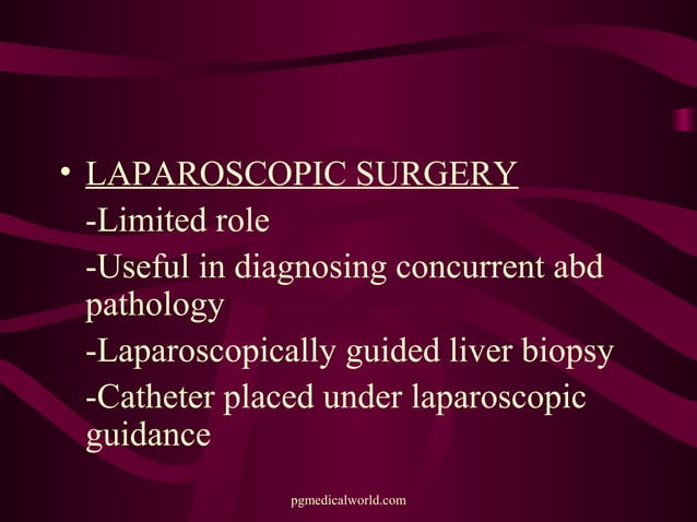 Management of liver abscess | PPT