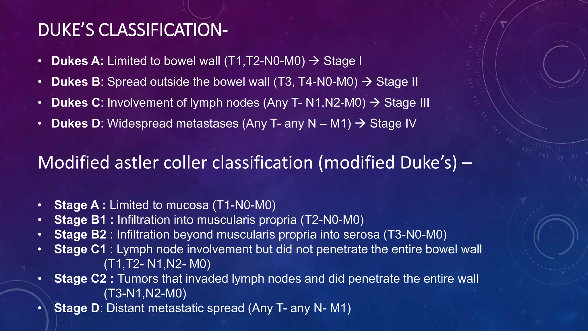Management of locally advanced rectal cancer | PPTX