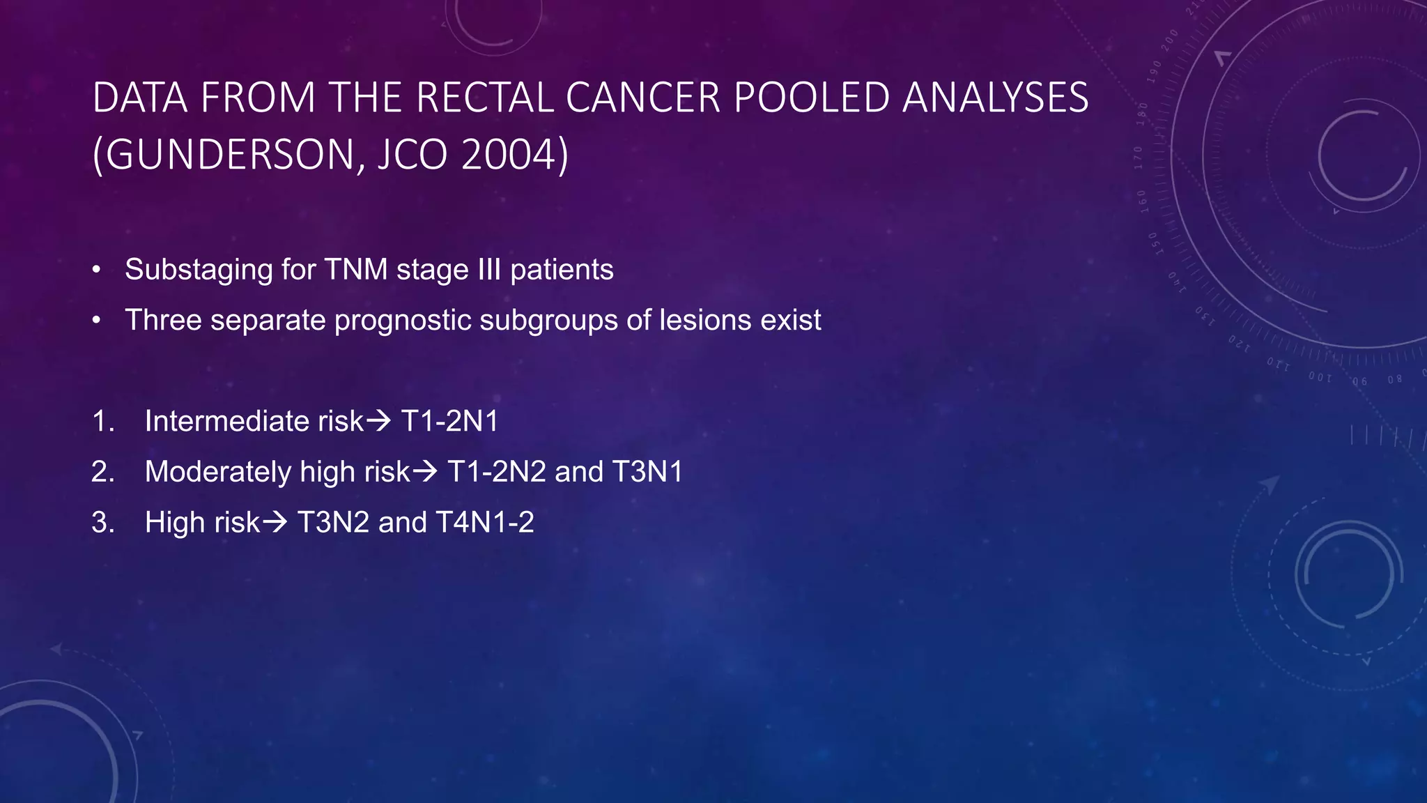 Management of locally advanced rectal cancer | PPTX