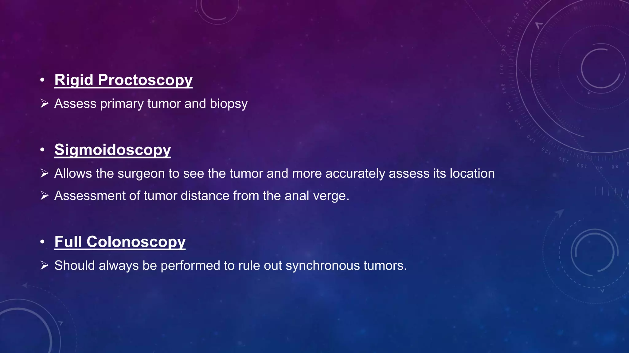 Management of locally advanced rectal cancer | PPTX