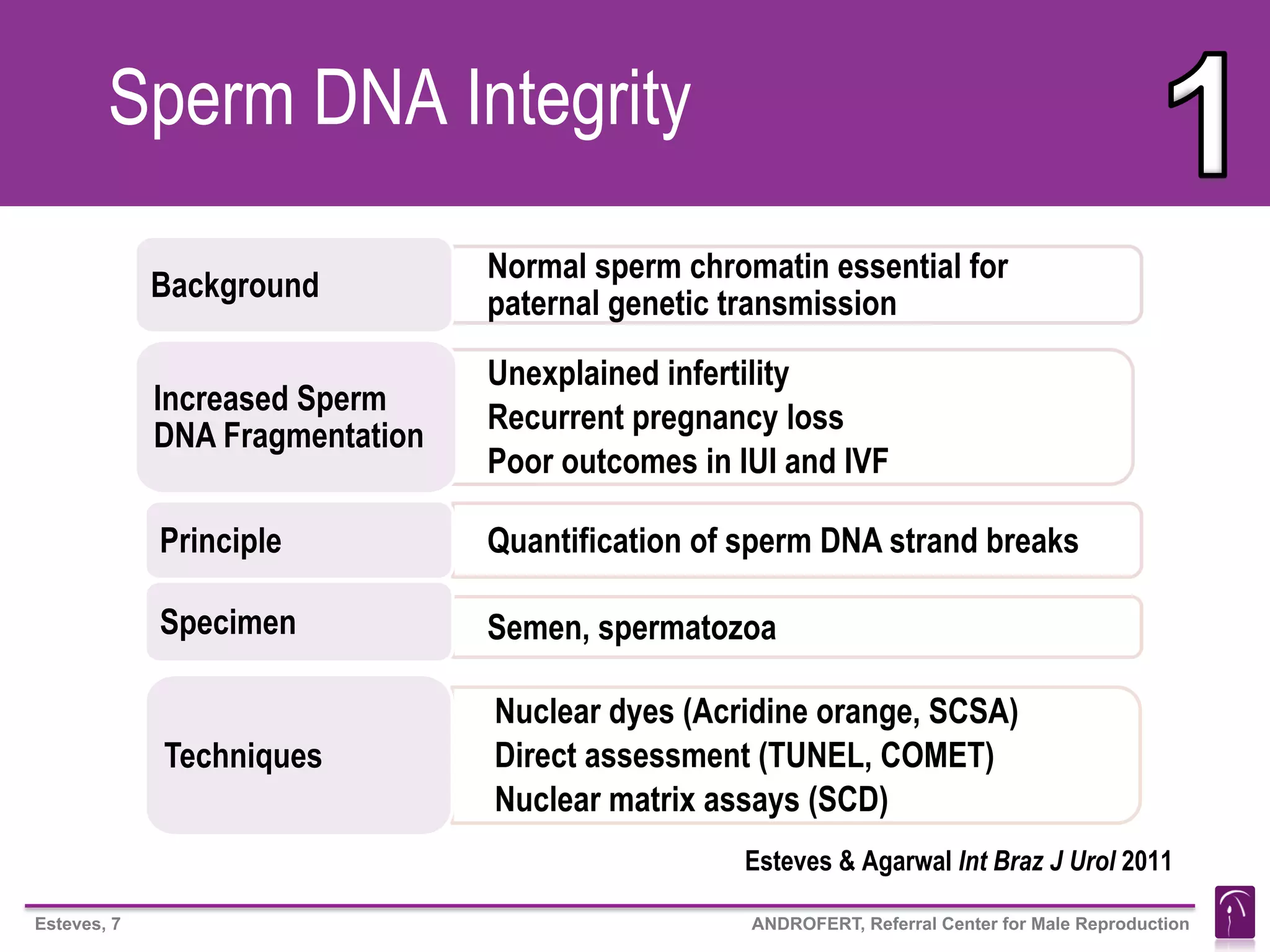 Management of Male Infertility | PDF