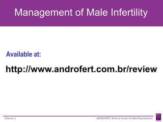 Management of Male Infertility | PDF