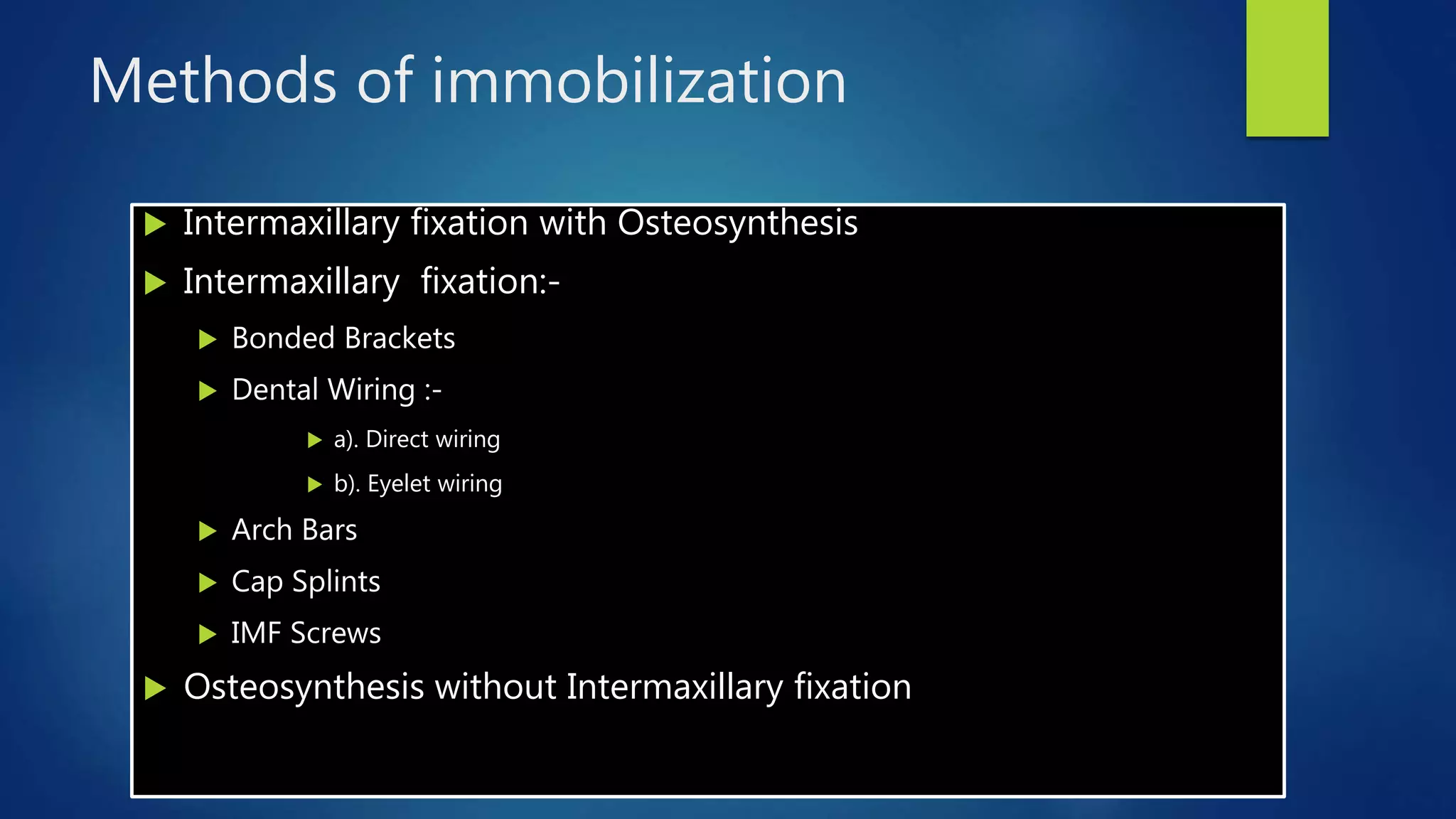 Management of Mandibular Fractures | PPTX