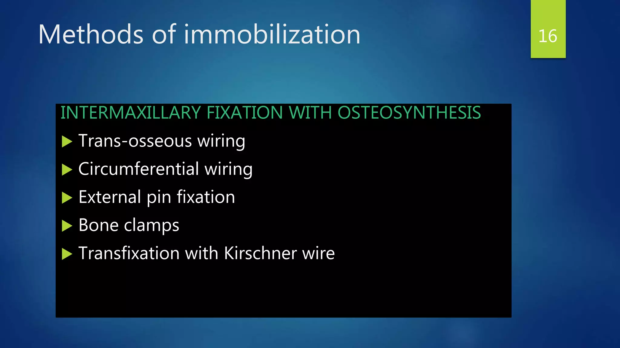 Management of Mandibular Fractures | PPTX