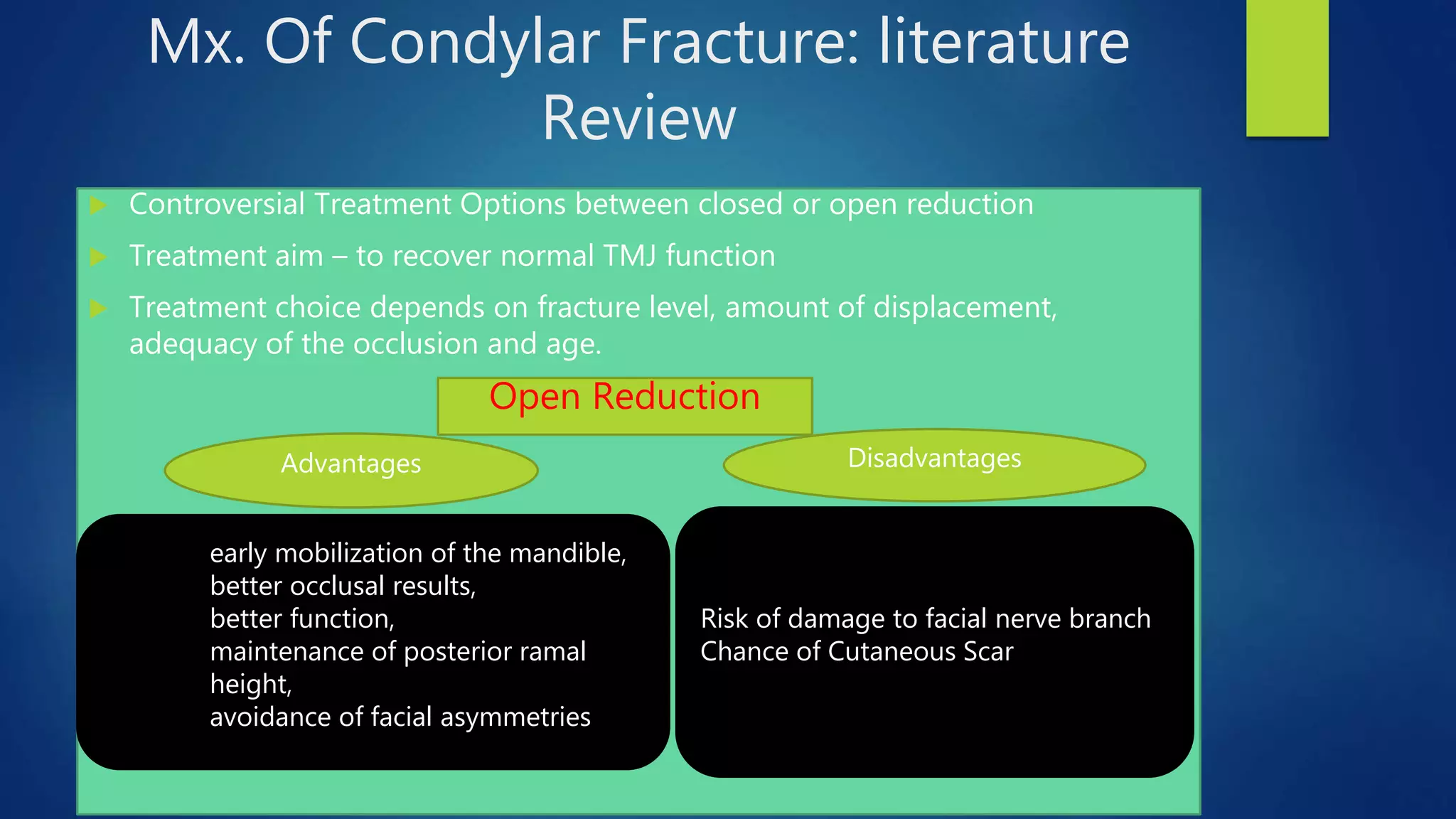 Management of Mandibular Fractures | PPTX | Bone and Joint Conditions ...