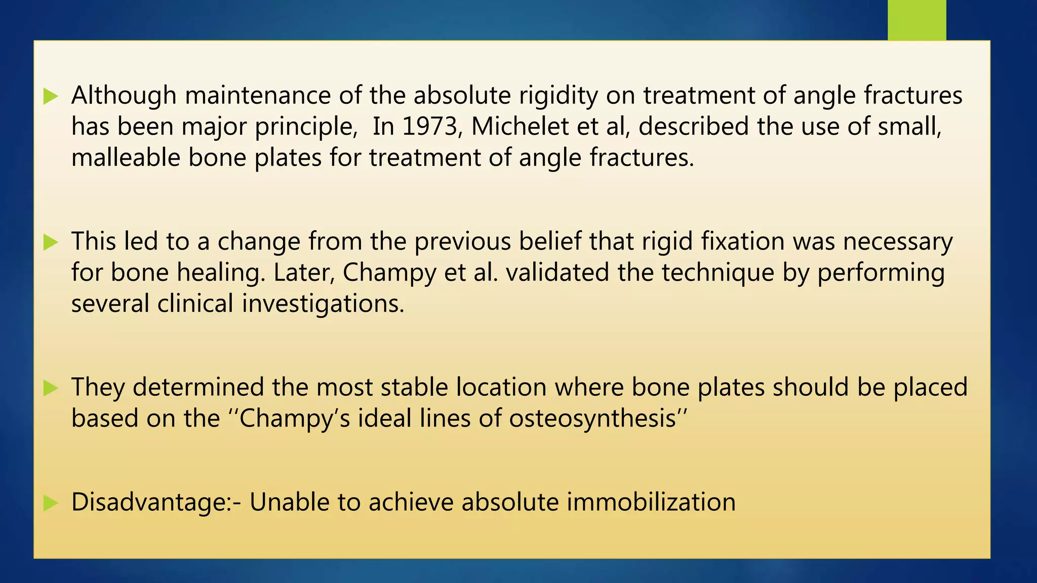 Management of Mandibular Fractures | PPTX