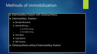 Management of Mandibular Fractures | PPTX
