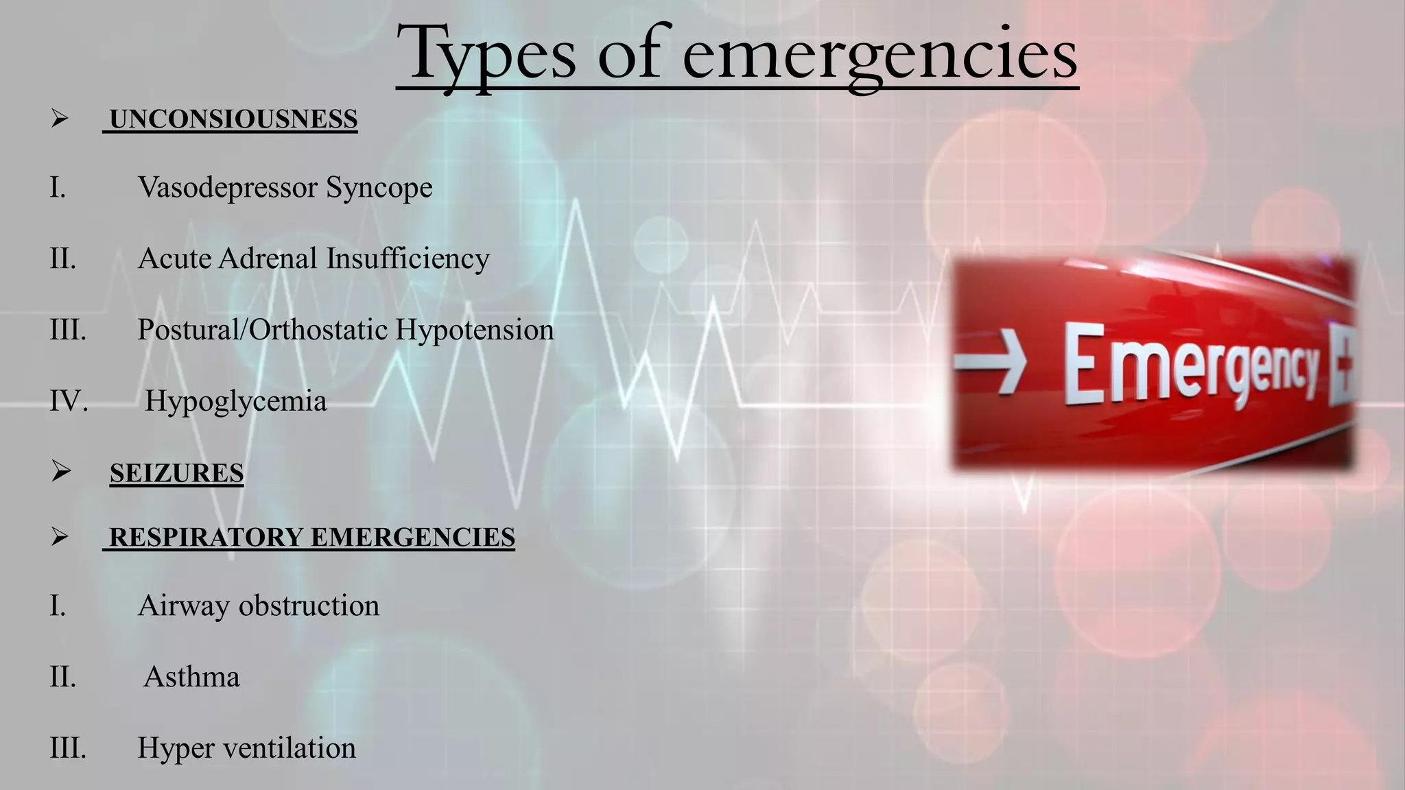 Management of medical emergencies | PDF