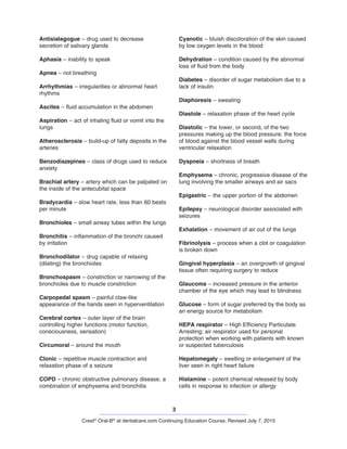 Management of medical emergencies in the dental office | PDF