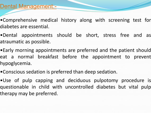 Management of Medically Compromised Children | PPTX